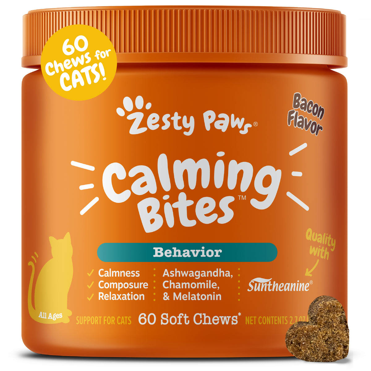 Calming Bites™ for Cats | Zesty Paws