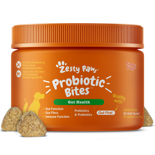 Probiotic Bites™ for Dogs with Digestive Enzymes | Zesty Paws