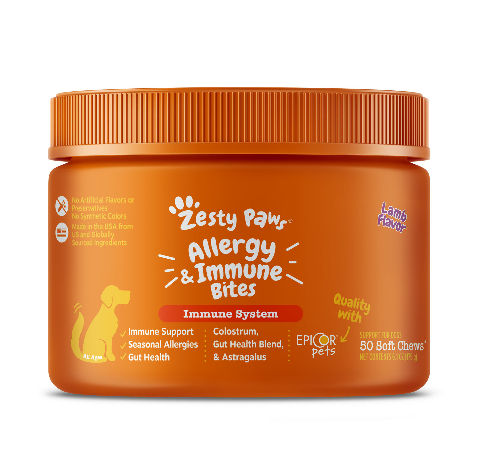 Allergy & Immune Bites with EpiCor® for Dogs | Zesty Paws