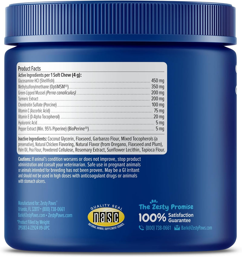 Zesty Paws | Senior Advanced Mobility Bites™ for Dogs