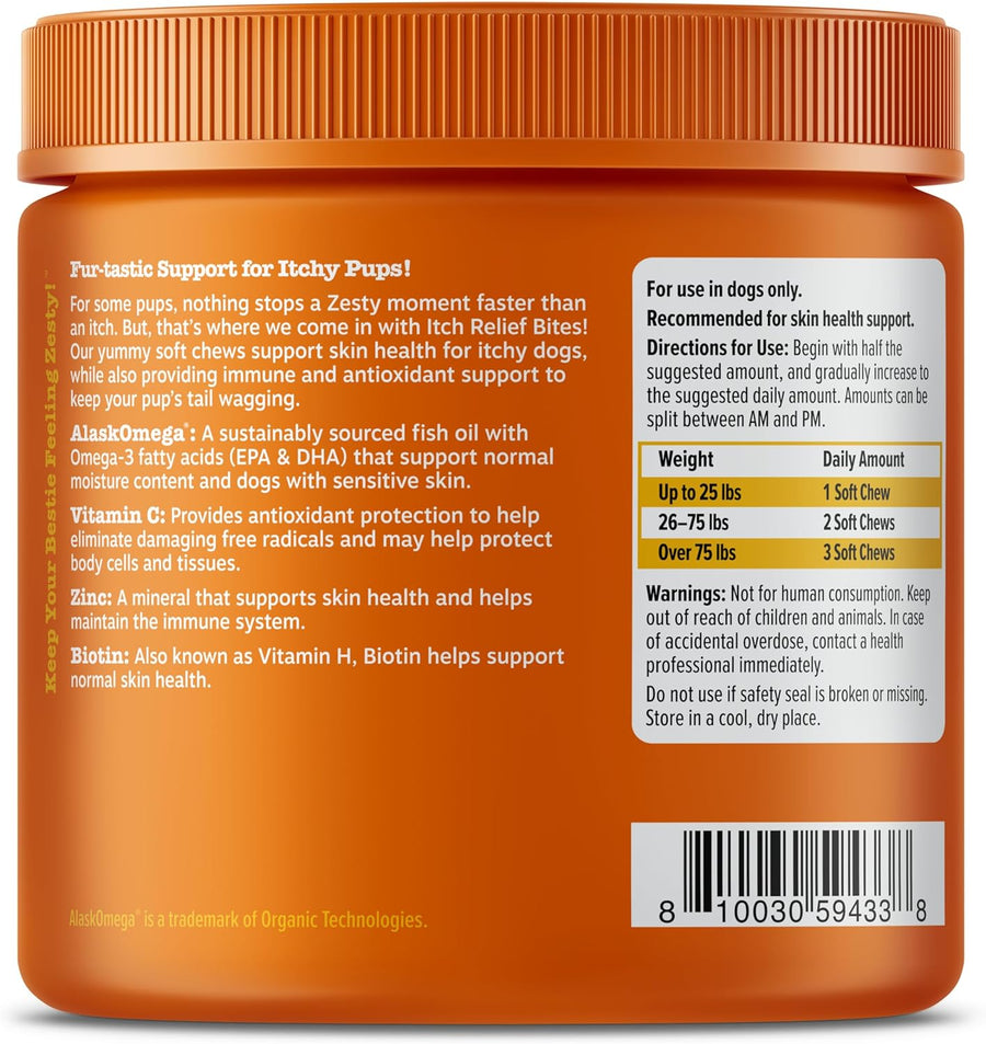 Itch Relief Bites for dogs