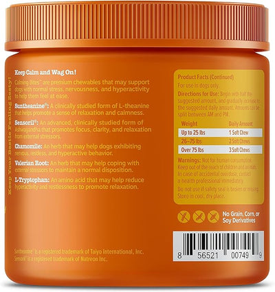 Calming Bites™ for Dogs | Stress & Anxiety | Zesty Paws