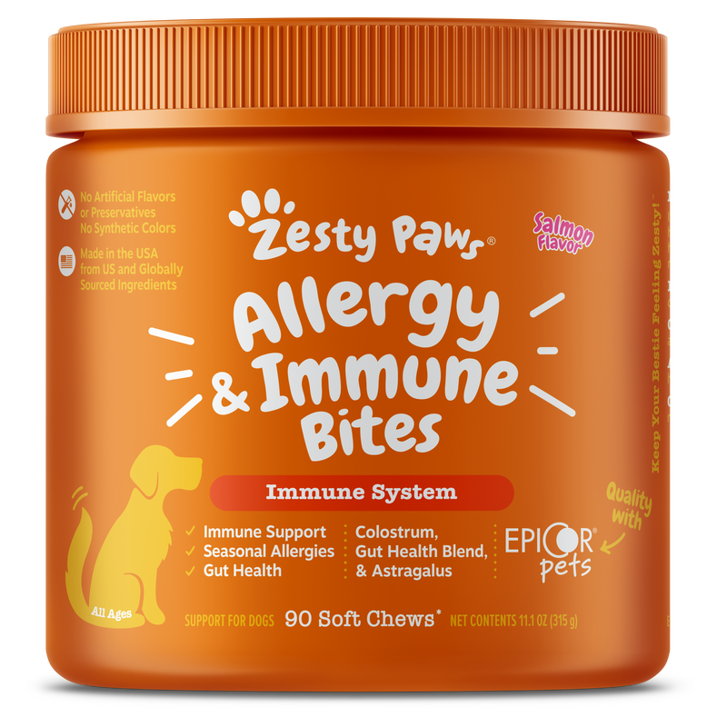 Allergy & Immune Bites with EpiCor® for Dogs | Zesty Paws