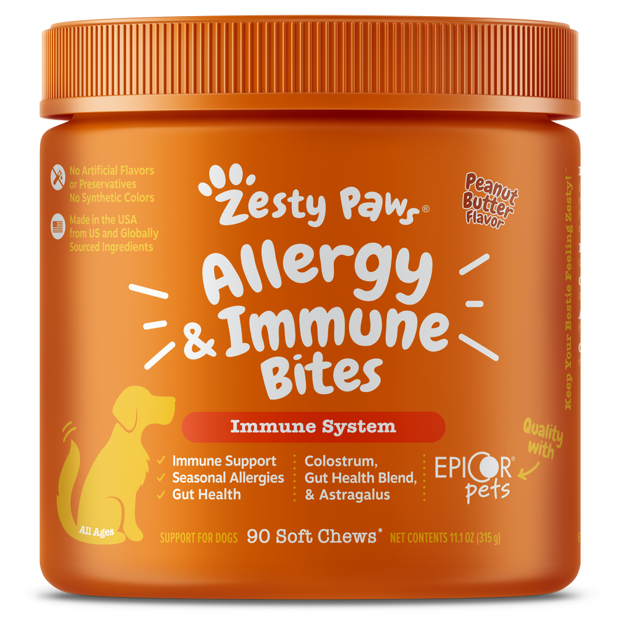 Allergy & Immune Bites with EpiCor® for Dogs | Zesty Paws