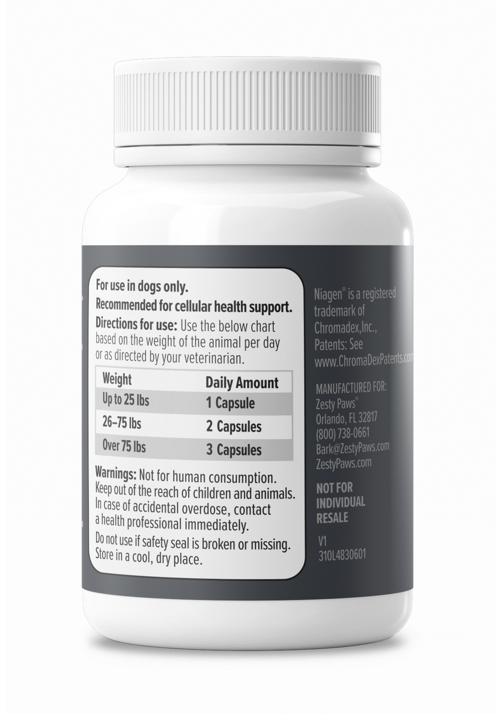 Healthy Aging™ Niagen 60ct + Pill Wrap