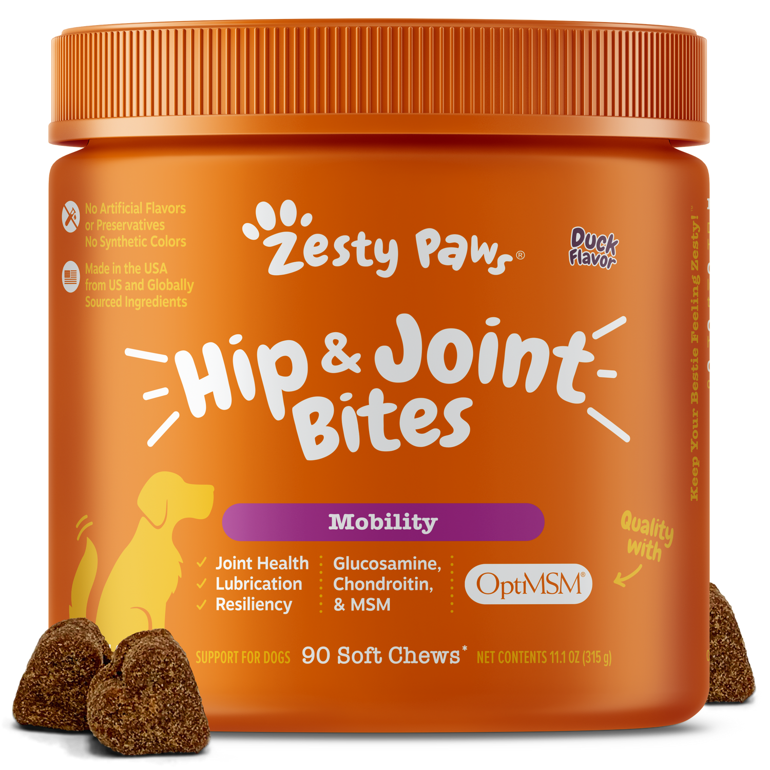 Hip and Joint Mobility Bites™ for Dogs | Zesty Paws