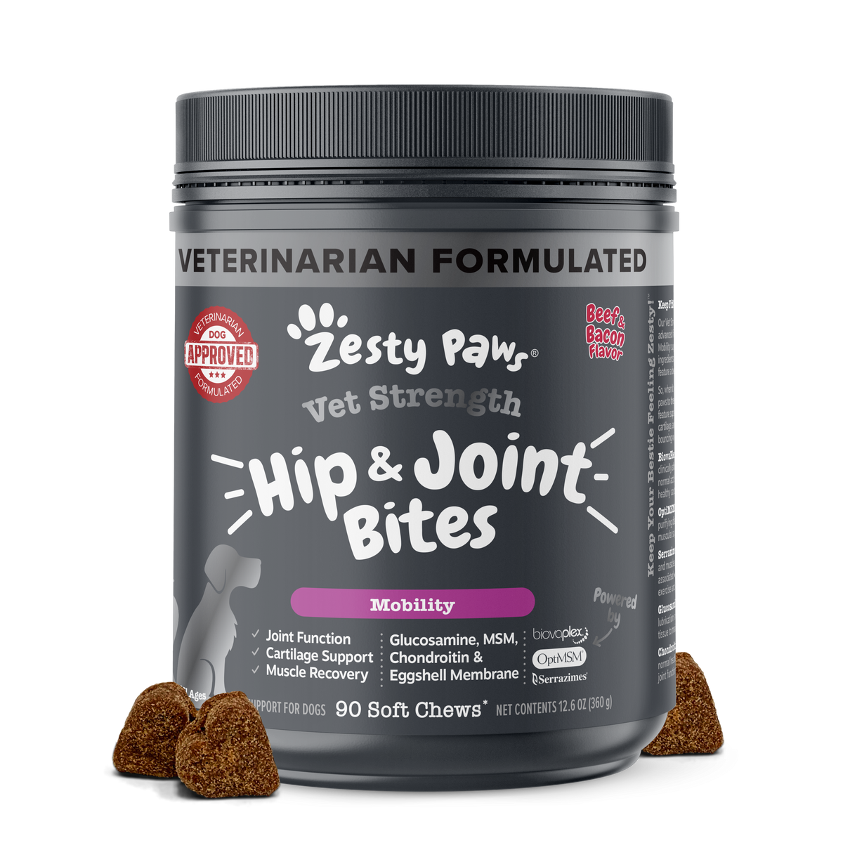 Vet Strength Hip & Joint Mobility Bites for Dogs - Supreme Hip & Joint