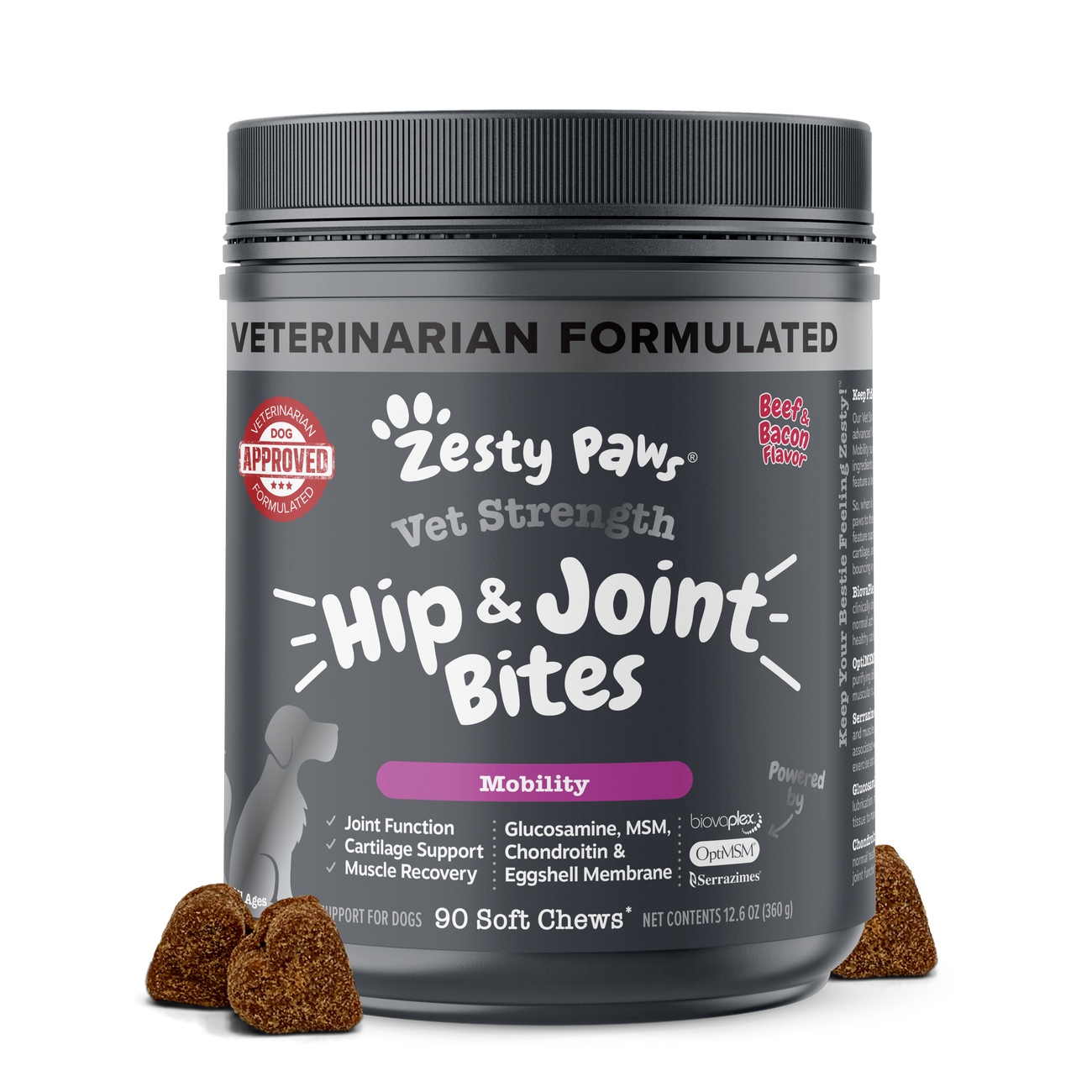 Vet Strength Hip & Joint Mobility Bites for Dogs - Supreme Hip & Joint