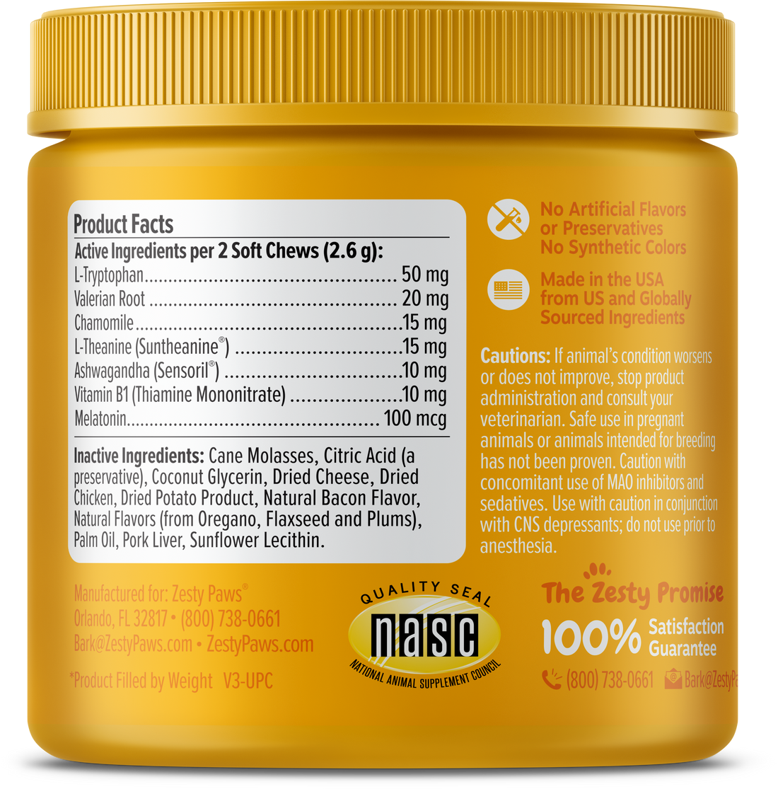 Calming Bites™ for Cats | Zesty Paws