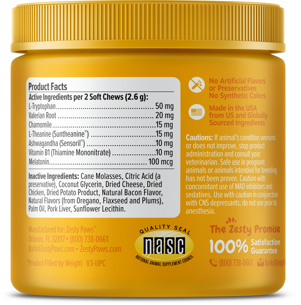 Calming Bites™ for Cats | Zesty Paws