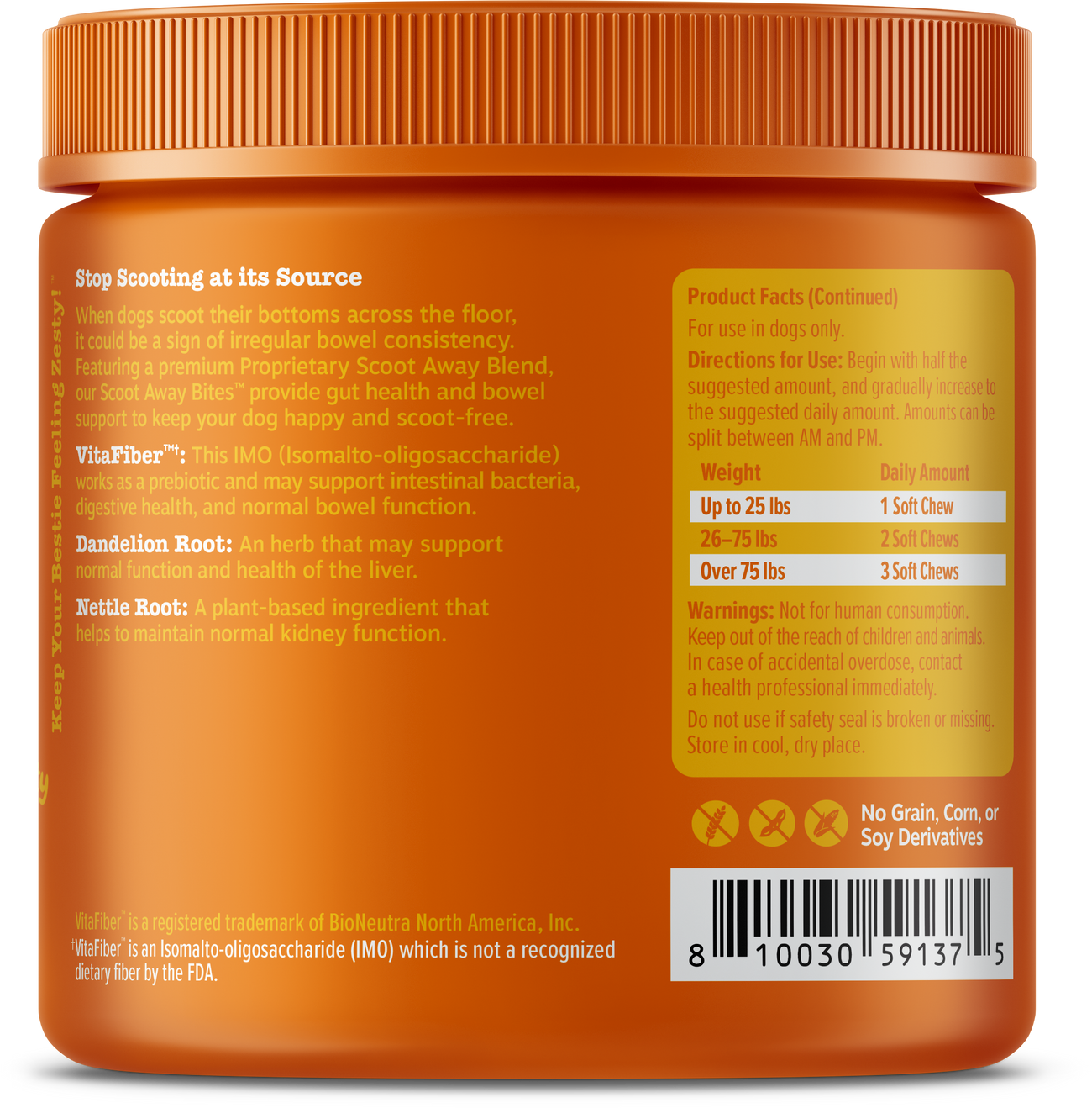 Scoot Away Bites™ for Dogs | Zesty Paws